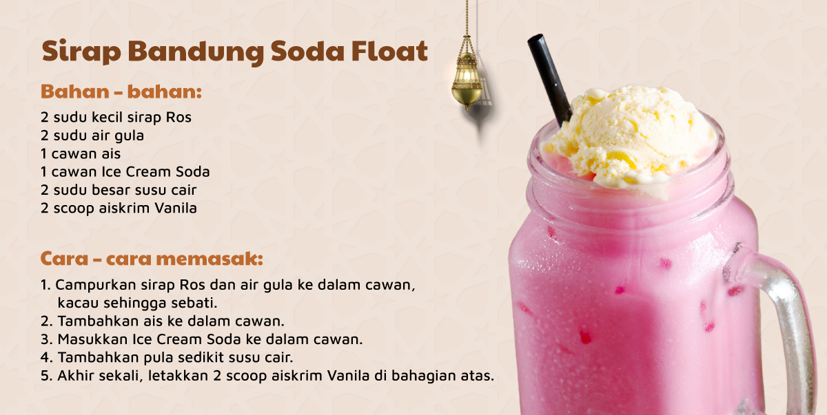 SIRAP BANDUNG SODA FLOAT
